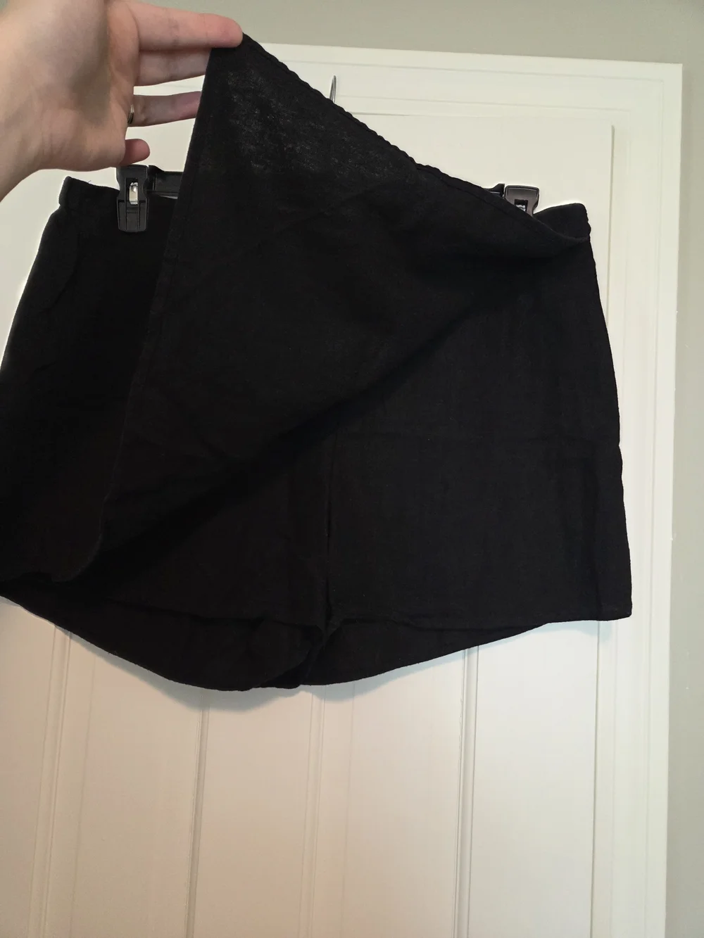 Old Navy | Shorts | Old Navy Black Womens Casual Linen Skort Versatile ...